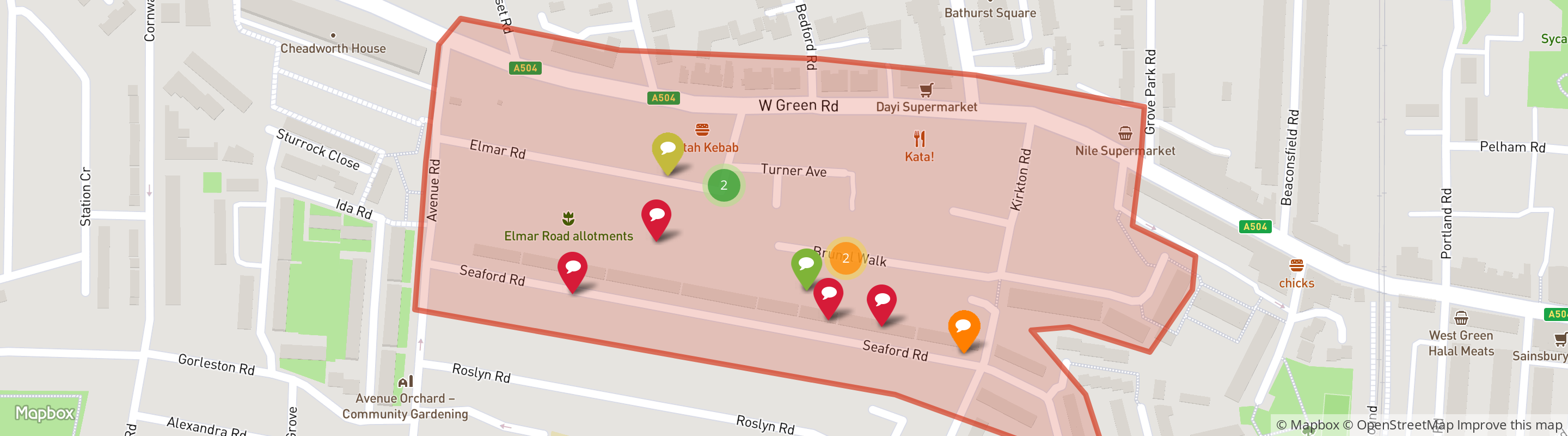Community Forum - Brunel Walk Map - Commonplace