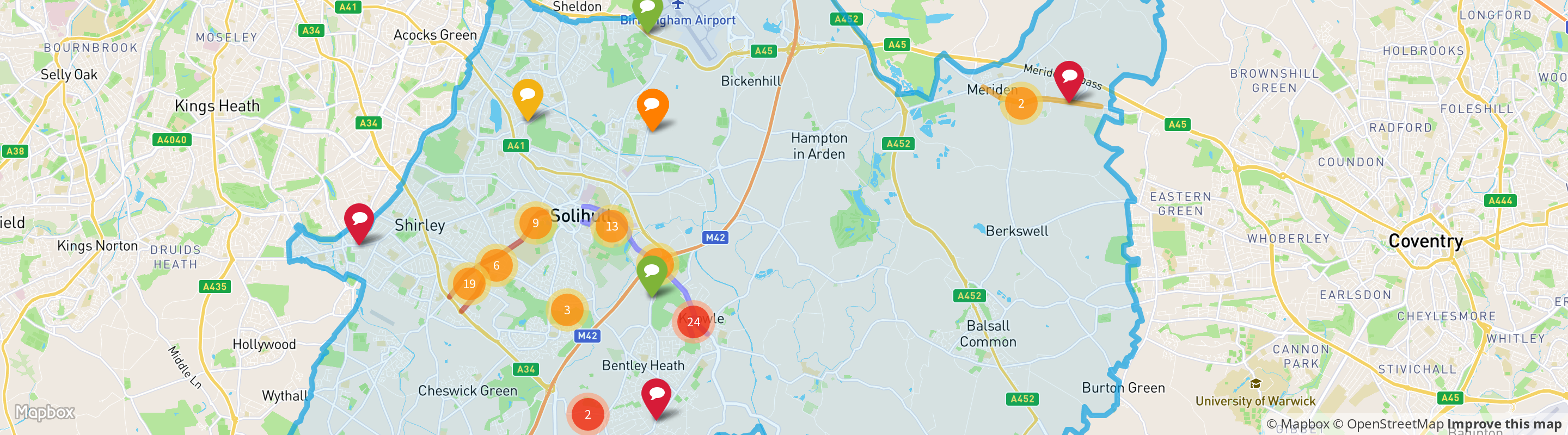 Share Your Views On Active Travel Cycle Lane Map - Commonplace