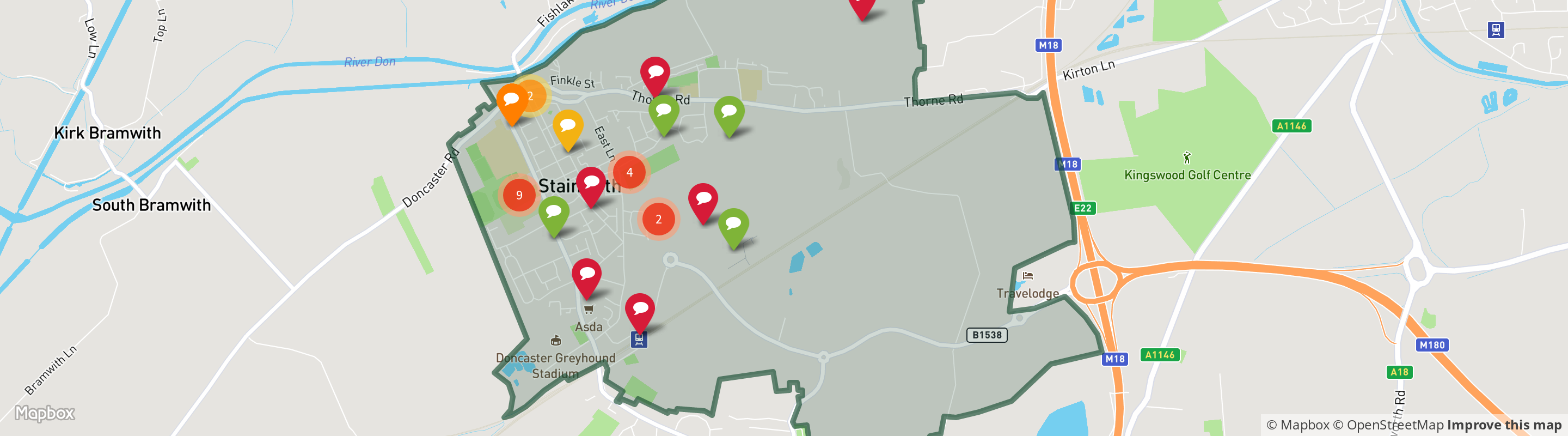 Community Forum - Stainforth Towns Fund Engagement Map - Commonplace