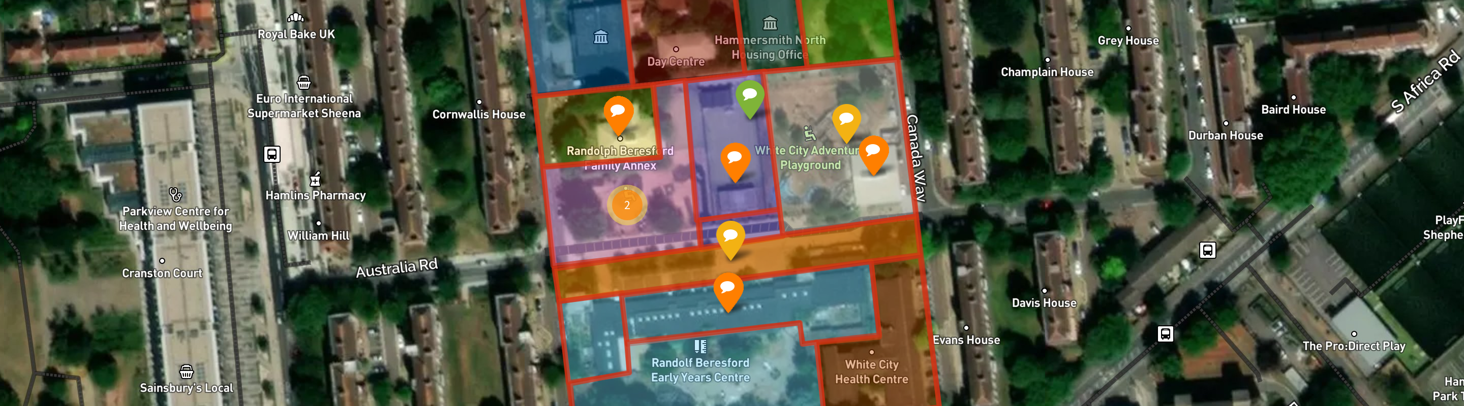 Community Forum - White City Central Map - Commonplace