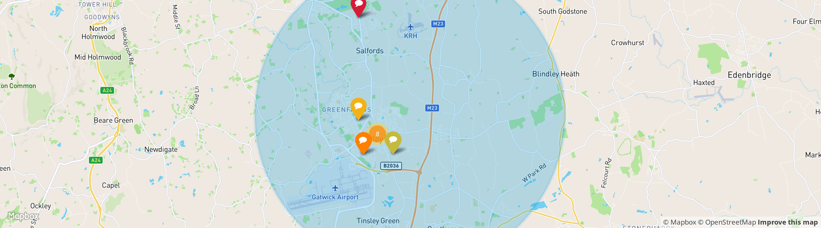 Look Back At Your Horley Map with Commonplace